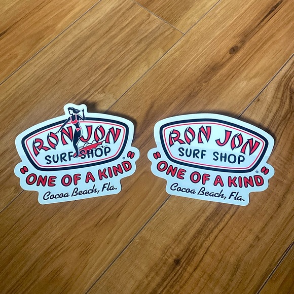 Ron Jon | Other | Ron Jon Surf Shop Stickers | Poshmark
